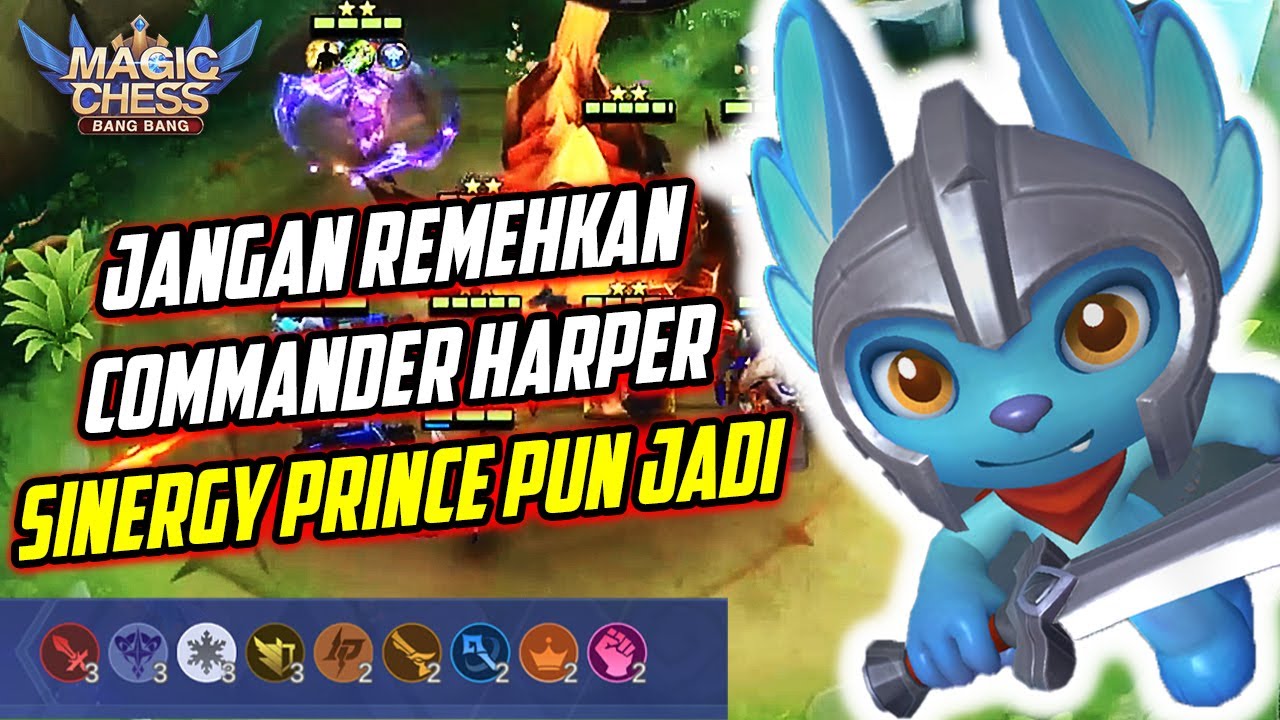 JANGAN REMEHKAN COMMANDER HARPER !! COCOK UNTUK SINERGY PRINCE !! Magic ...