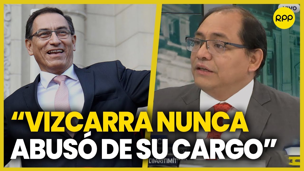 Caso 'Vacunagate': "Descartamos absolutamente la imputación", afirma abogado de Vizcarra - YouTube