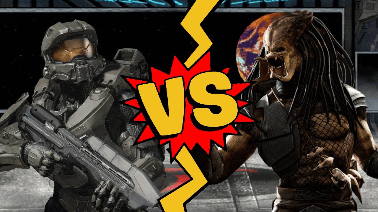 M.U.G.E.N. Battles | Master Chief vs Predator | Halo vs Predator - YouTube
