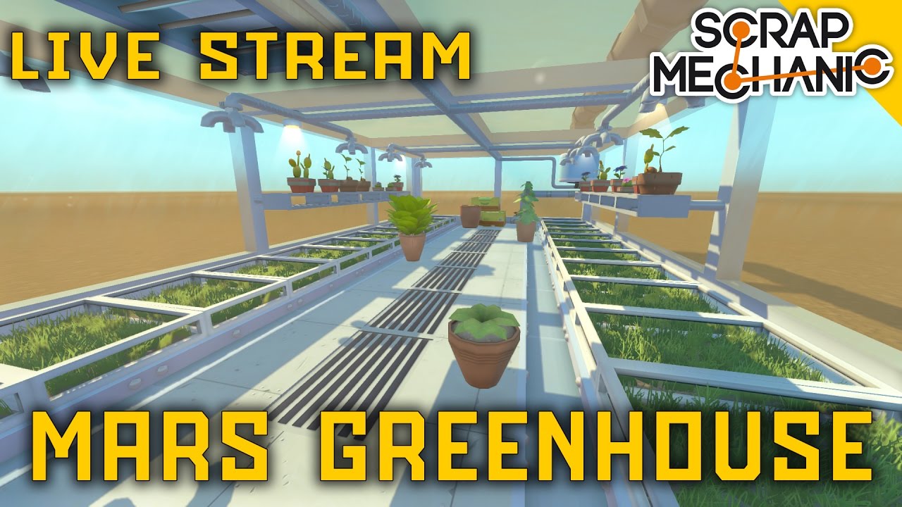 Mars Colony Greenhouse