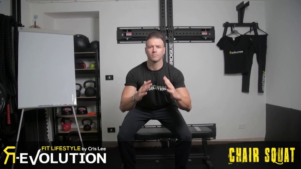 Я-Evolution Tutorial Chair Squat - YouTube