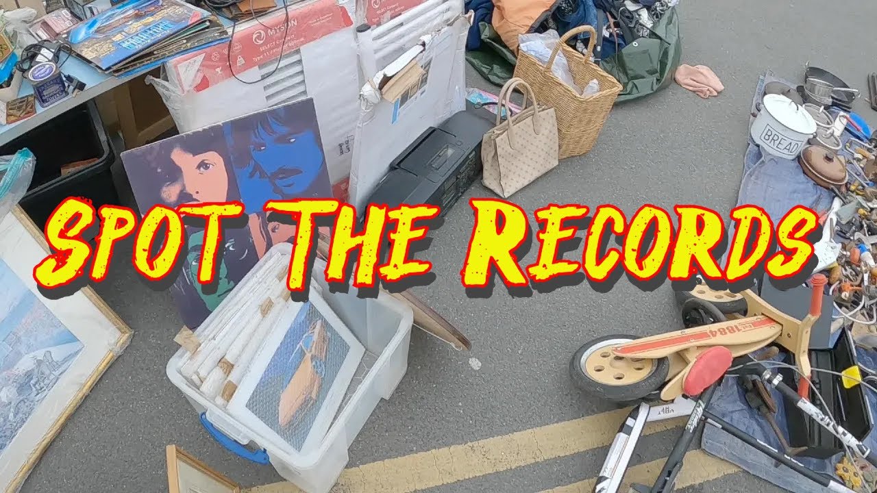 Watch me out and about looking for vinyl records - YouTube