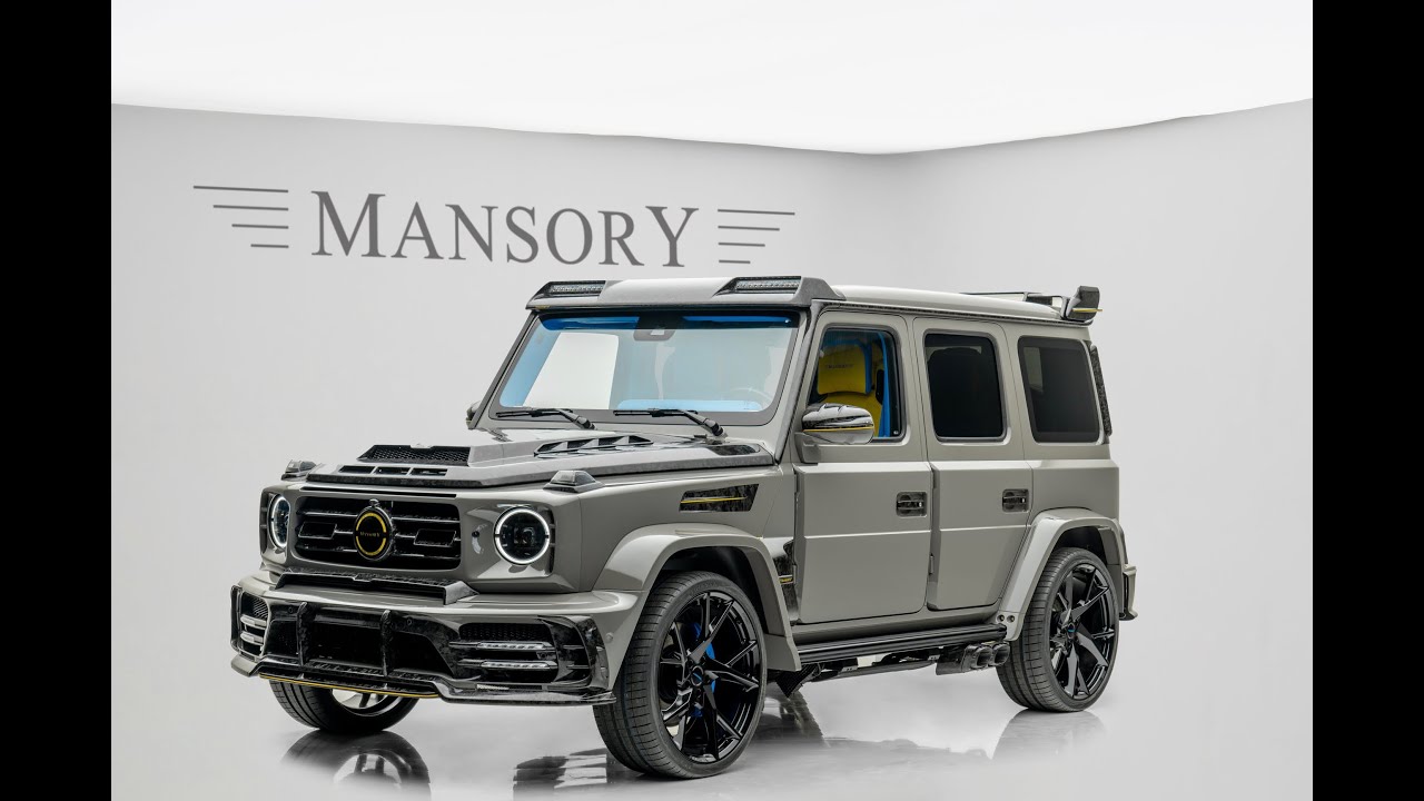 New Mansory P900 G63 Makes 900HP. - YouTube