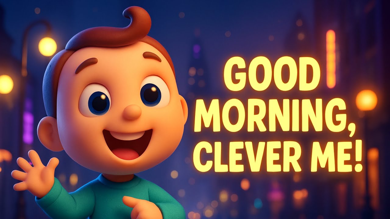 Good Morning, Clever Me! ☀️ | Positive Morning Song for Toddlers - YouTube