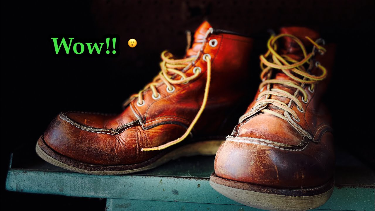Red Wing 875 Got saved from trash/ #redwingboots #redwingheritage # ...