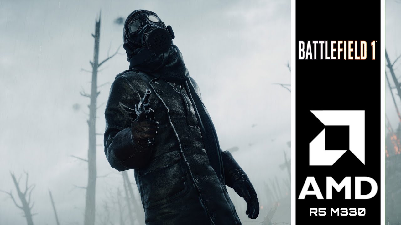 Battlefield 1 on i3 6006U ,8gb ram ,AMD R5 M330 ,Fps Test. - YouTube