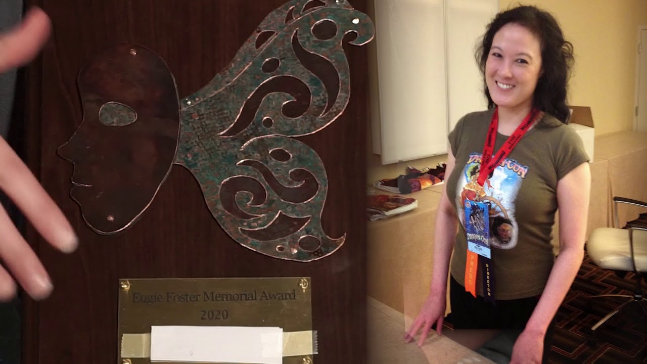 Addy Neilson - Making The Eugie Award - YouTube