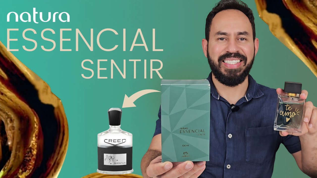 ESSENCIAL SENTIR MASCULINO NATURA PERFUME AMADEIRADO REFRESCANTE IDEAL ...