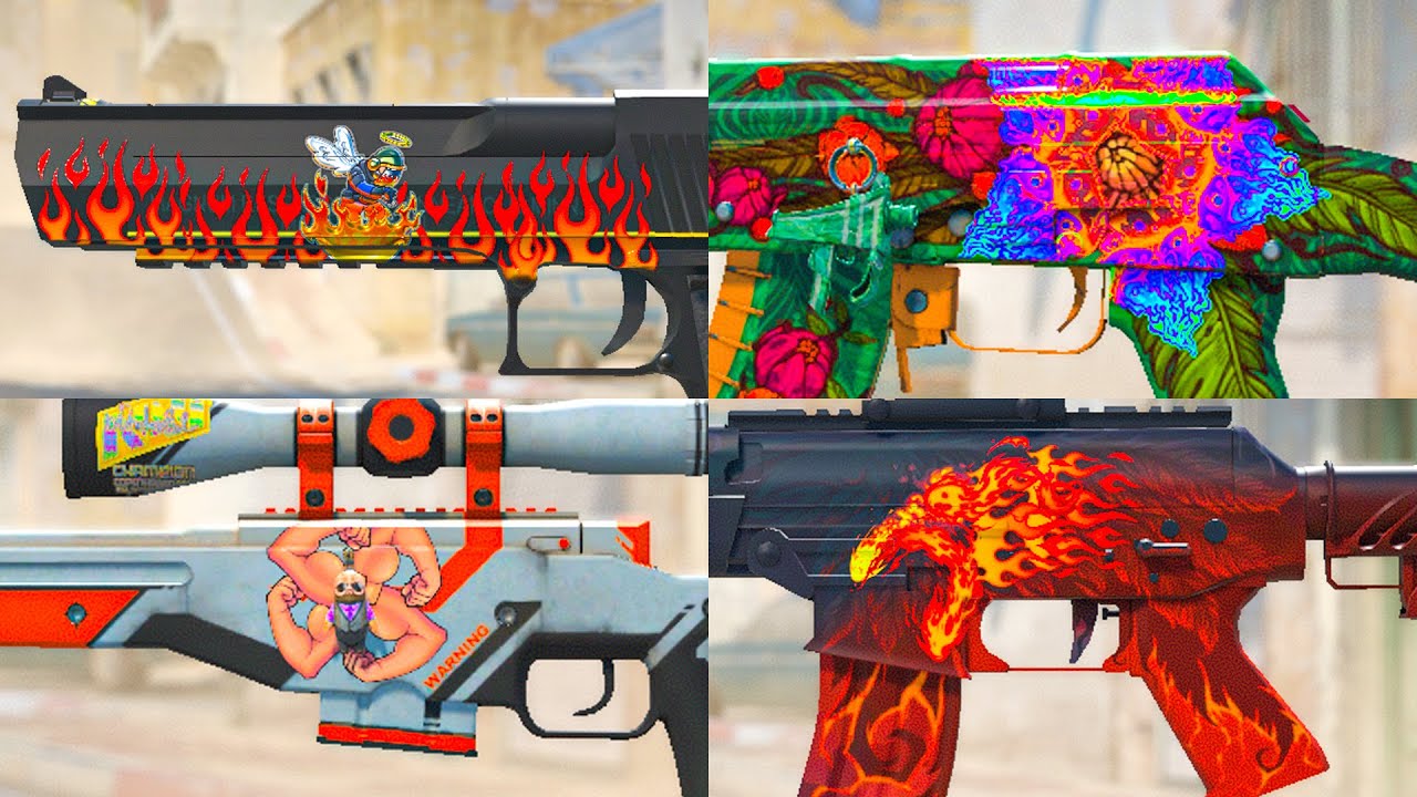 NEW STICKER COMBOS ARE🔥- CS2 COMMUNITY IS COOKING INSANE WILD CRAFTS🔥 ...