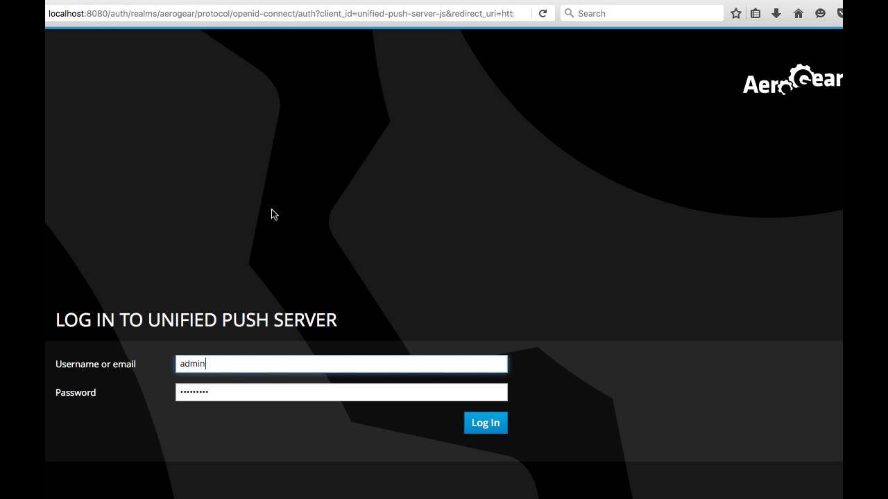 Chrome Push API with AeroGear Unified Push Demo - YouTube
