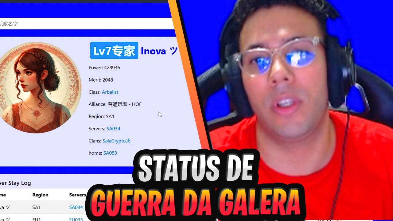 SAMUKA DANDO UMA CONFERIDA NO STATUS DE GUERRA DA GALERA | CORTES MIR4 ...