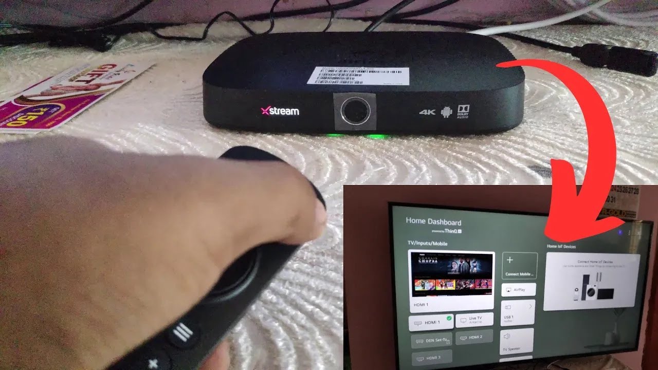 Airtel Black DTH & Xstream Box with Broadband Internet with 200 MBPS ...