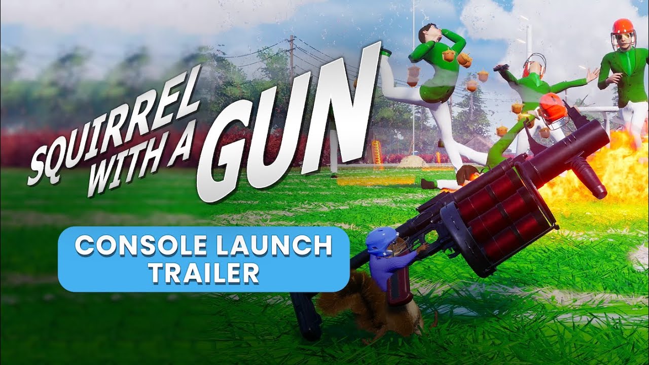 Squirrel with a Gun - Console Launch Trailer - YouTube