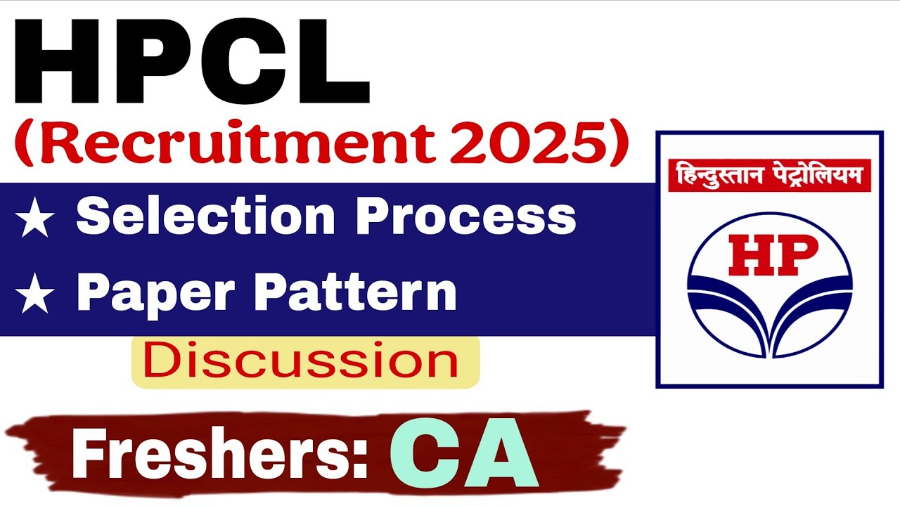 HPCL Chartered Accountant Syllabus , Selection Process & Paper Pattern ...