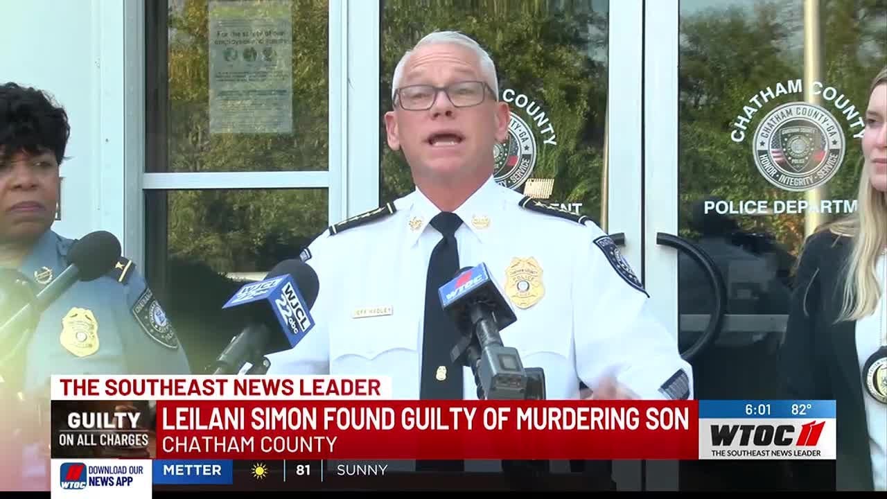 Leilani Simon found guilty of murder in death of her 20-month-old son ...