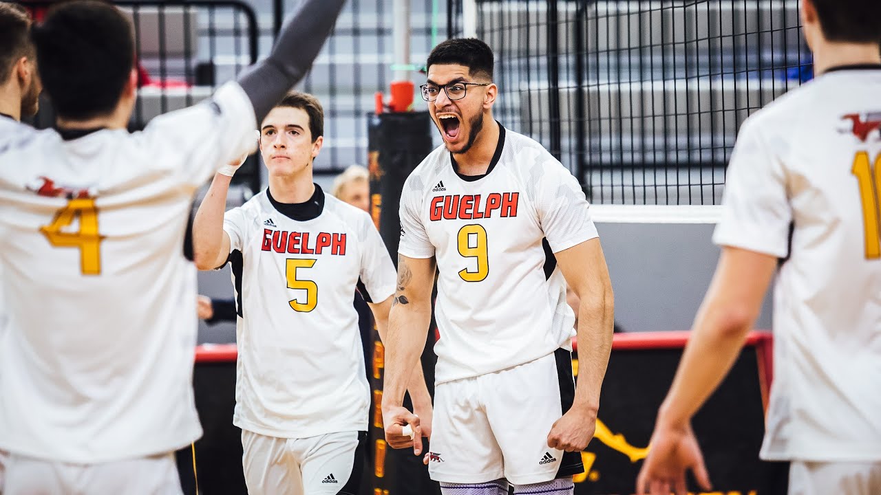 2020 Men's Volleyball Game Highlights: Guelph Gryphons vs Ryerson Rams ...