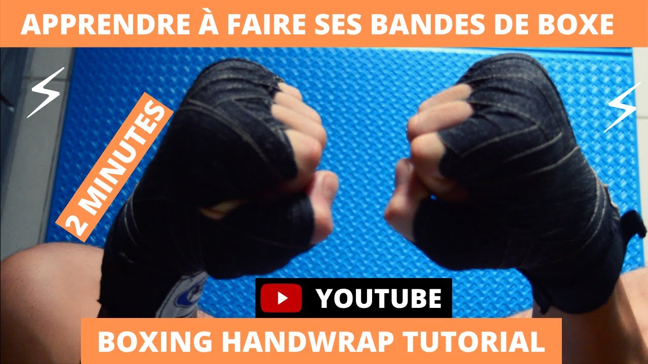 TUTO BANDES DE BOXE/BOXING HANDWRAP - YouTube