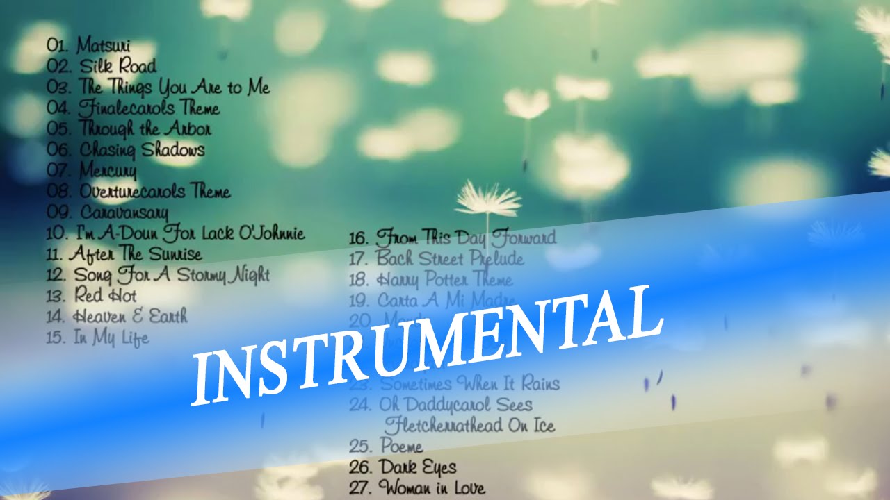 The Best Of Instrumental Songs || Instrumental Greatest Hits - YouTube