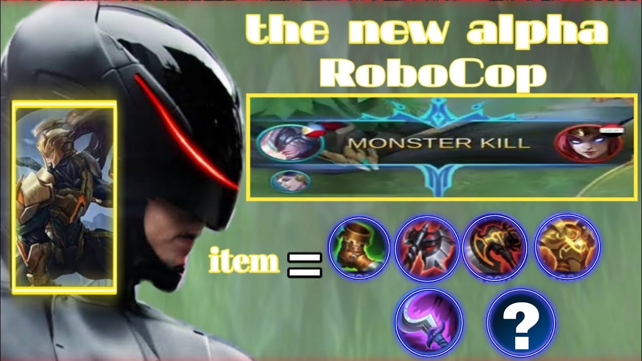 watch this the new alpha Robocop #MlBB#SoRRyha# - YouTube