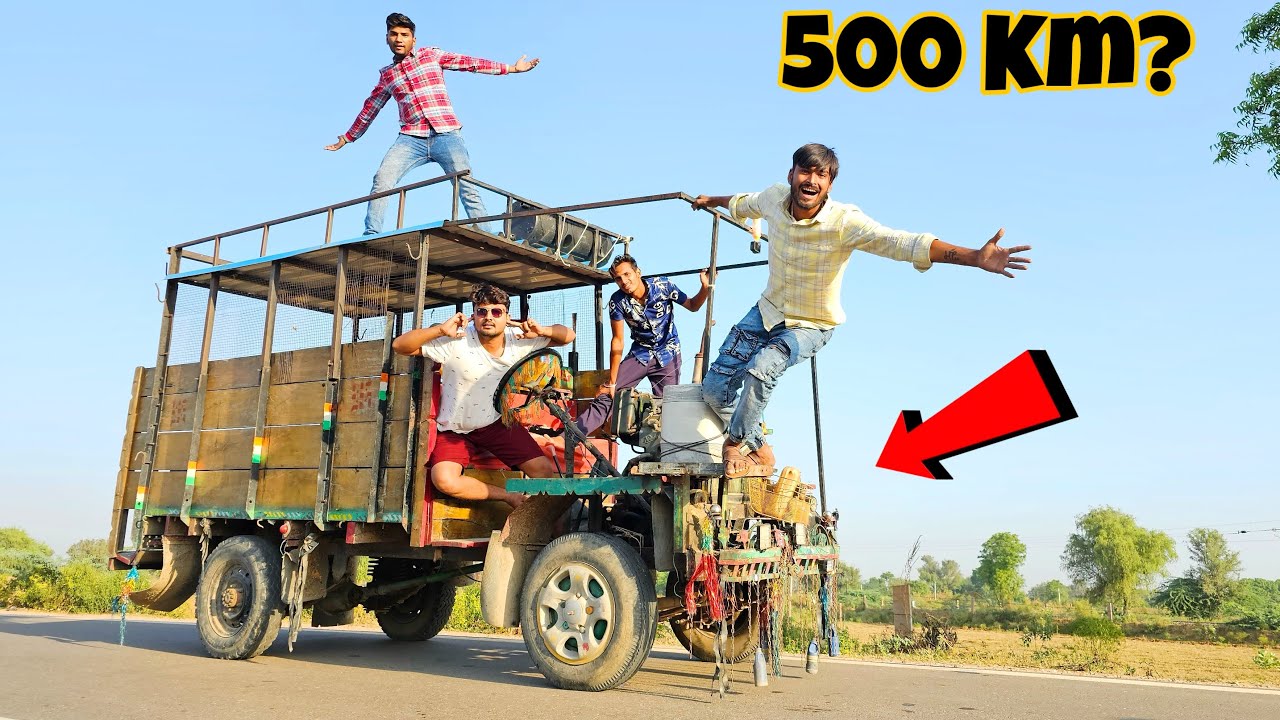 Can Our Jugad Gadi Runs 500 Kilometers In 24 Hours 😳- इसको चलाकर बहुत ...