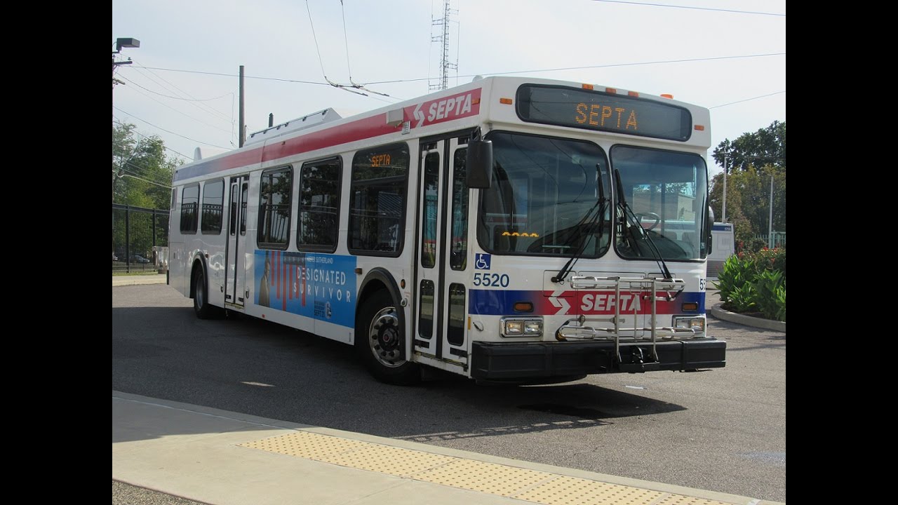 SEPTA 2002 New Flyer D40LF #5520 Startup @ Bells Corner! - YouTube