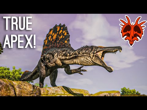 Defence Spino is INSANE! Solo Spino Gameplay - Path Of Titans - YouTube