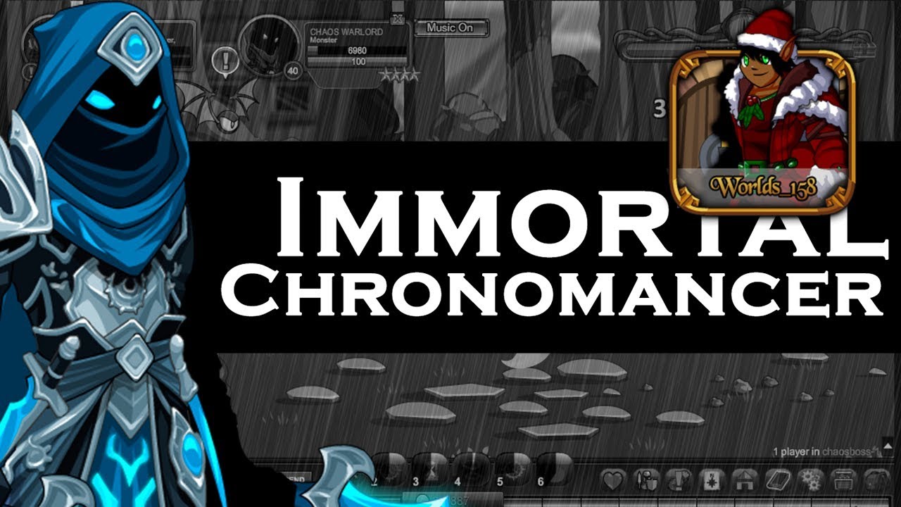 Worlds - Comentando Sobre a Class Immortal Chronomancer do aqw - YouTube