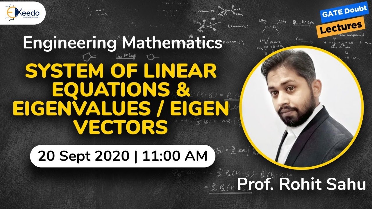 Engineering Mathematics - System of Linear Equations & Eigenvalues ...