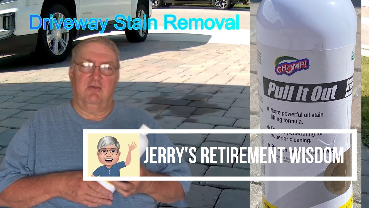 How do I remove a Driveway Stain? - YouTube