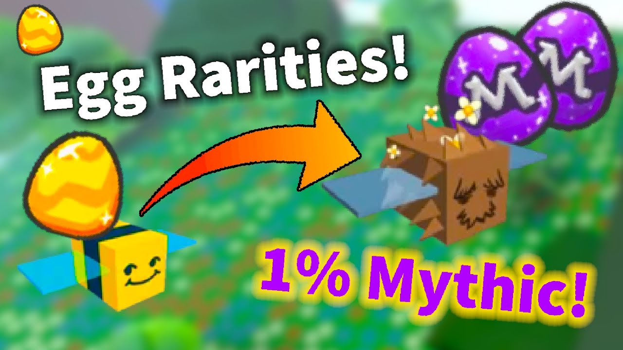The Rarity of Every Egg in Bee Swarm Simulator - YouTube