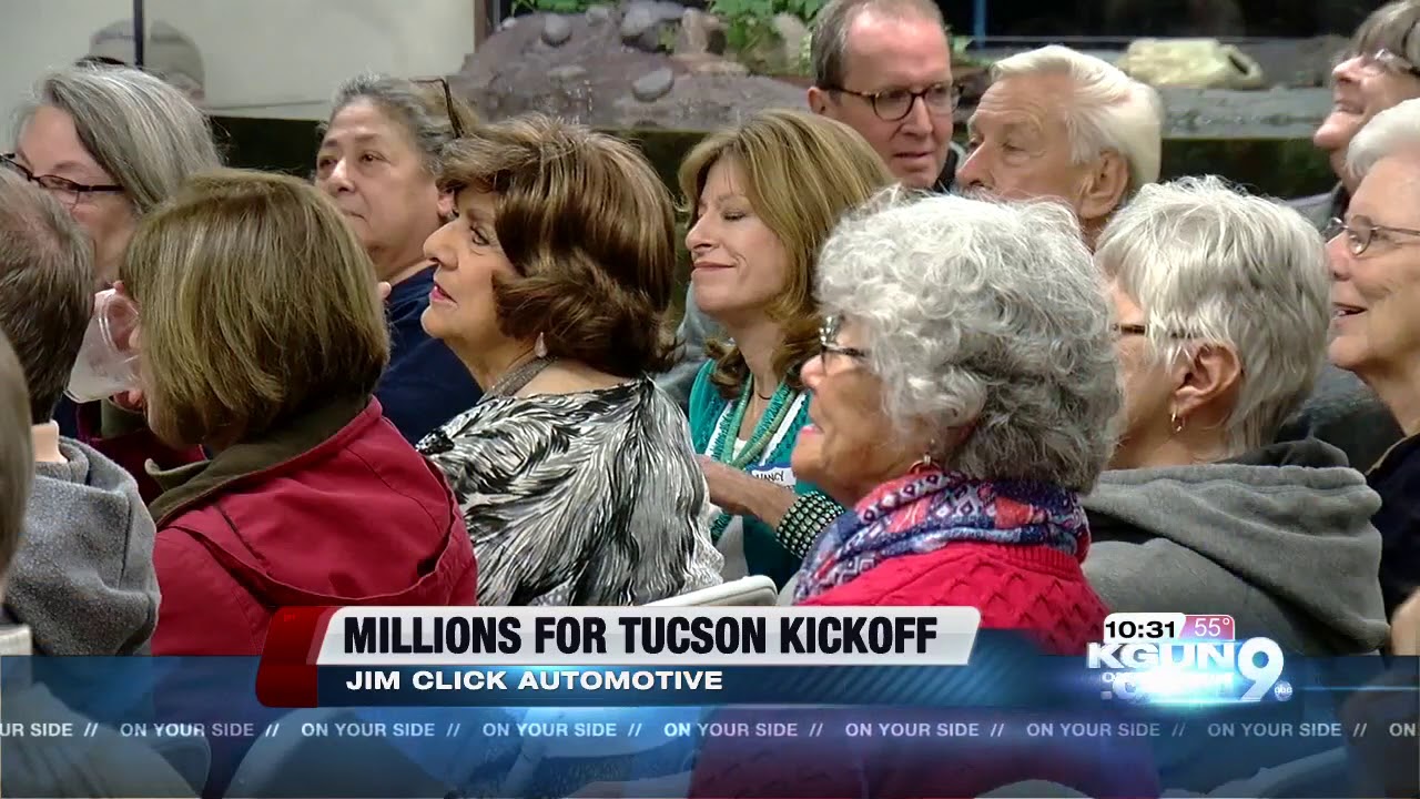 Jim Click kicks off his "Millions for Tucson" raffle - YouTube