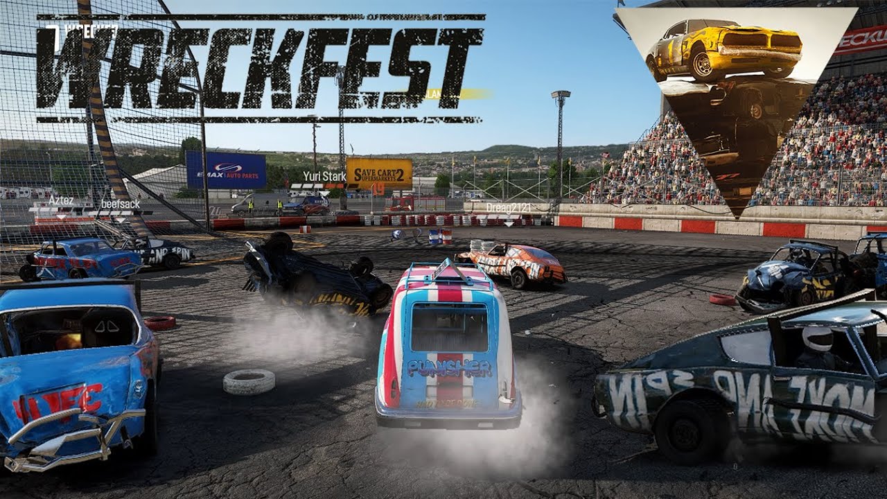 Wreckfest Season 2 | Hearse | MADMAN STADIUM - YouTube