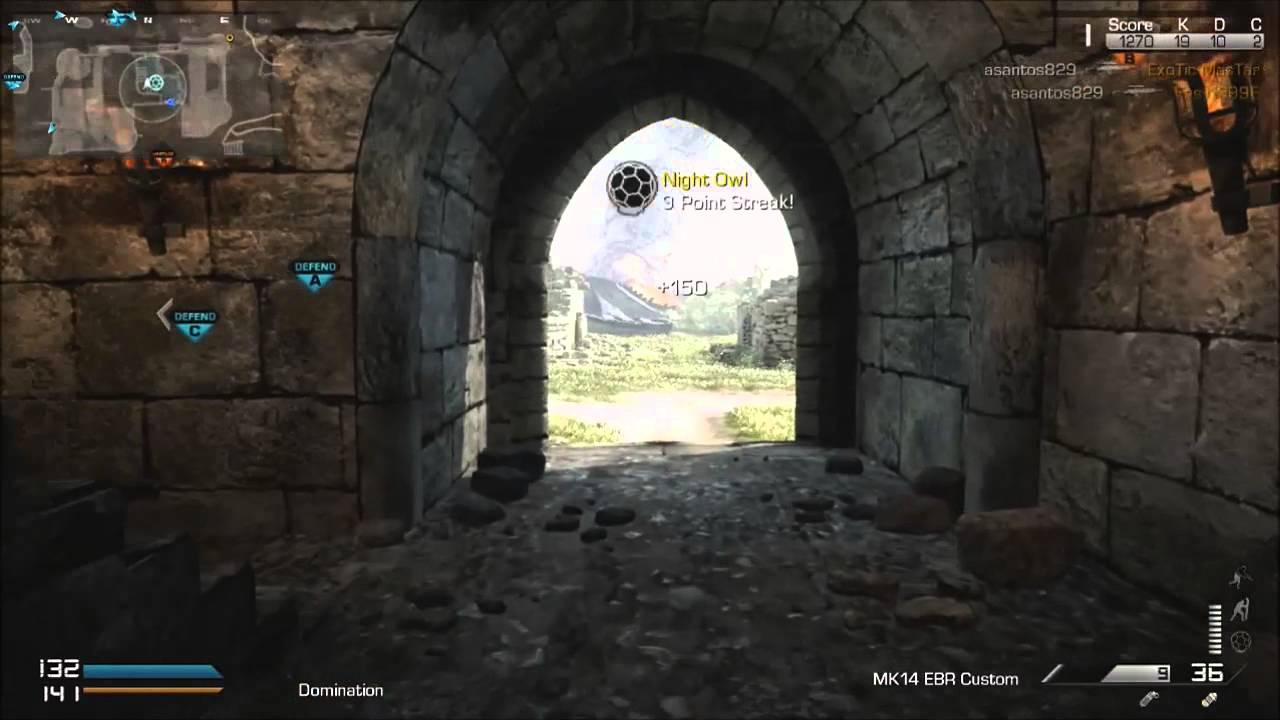 COD Ghosts 25 killstreak Stonehaven Support - YouTube