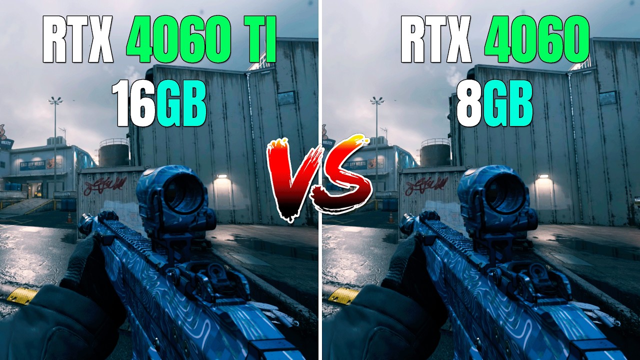 RTX 4060 8GB vs RTX 4060 Ti 16GB - Test in 6 Games | 1440p - 1080p 2025 ...