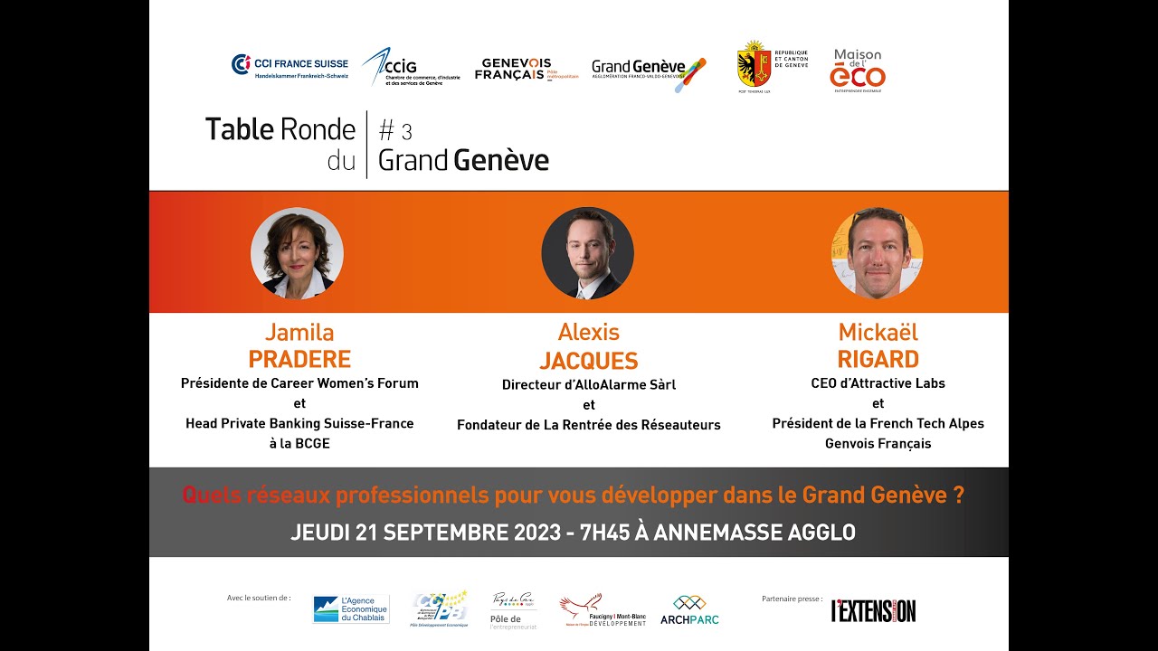 Résumé vidéo - Tables rondes du Grand Genève 2023 #3 - YouTube