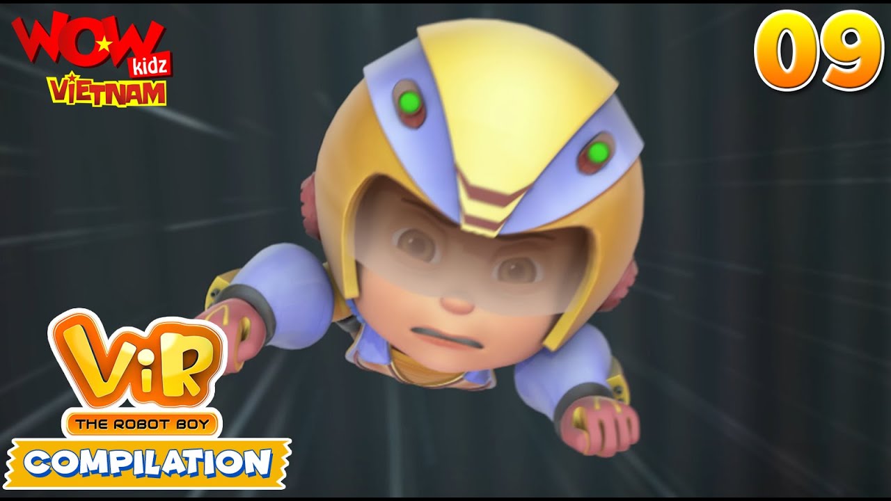 Vir The Robot Boy | Compilation 09 | Hoạt Hình Siêu Nhân Hay Nhất - YouTube