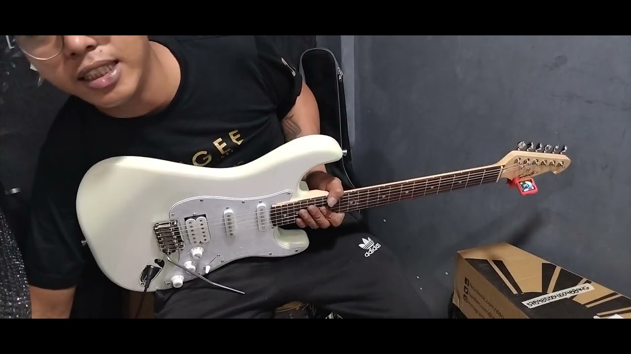 Fermata ST-1H-M Stratocaster V2 CH White R-W-PP 857964286916450 - YouTube