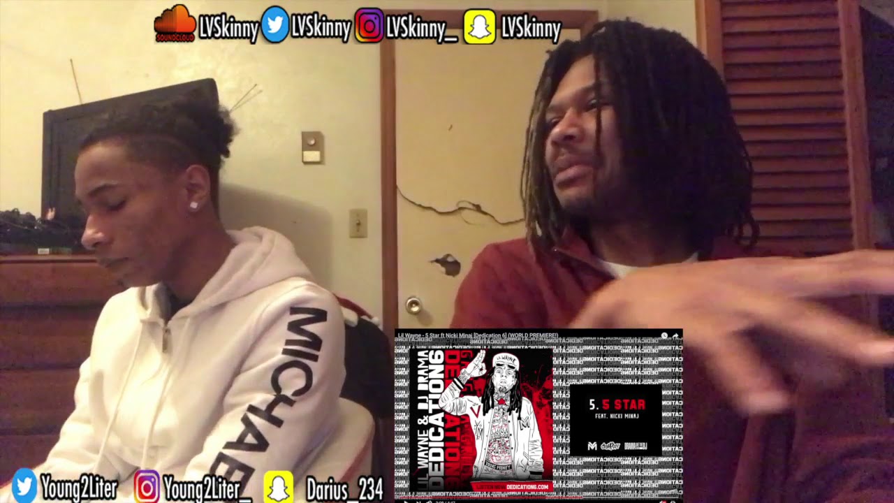 Lil Wayne Ft. Nicki Minaj - 5 Star [Dedication 6] (Reaction Video ...
