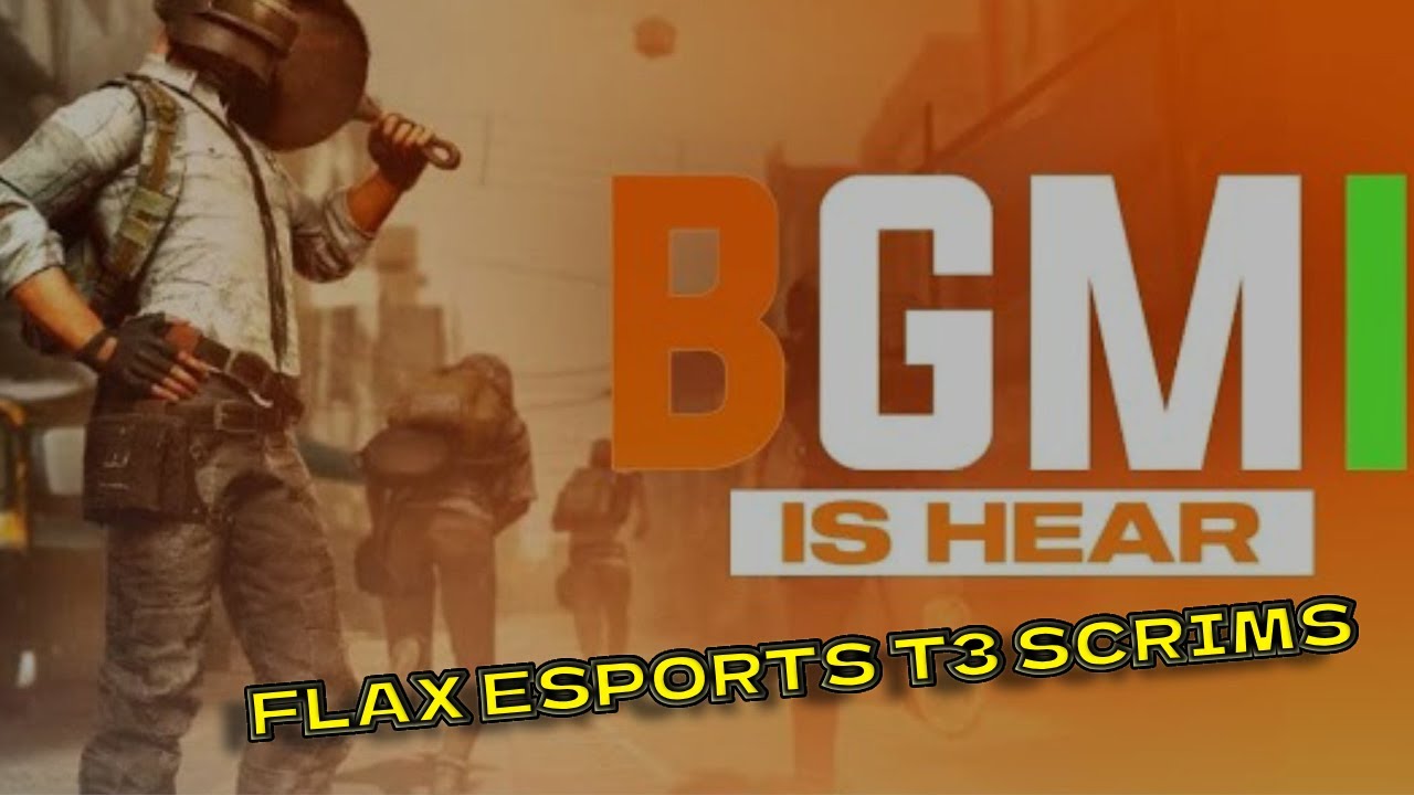 🔴LIVE - Flax esports T3 scrims | BGMI live stream India - YouTube