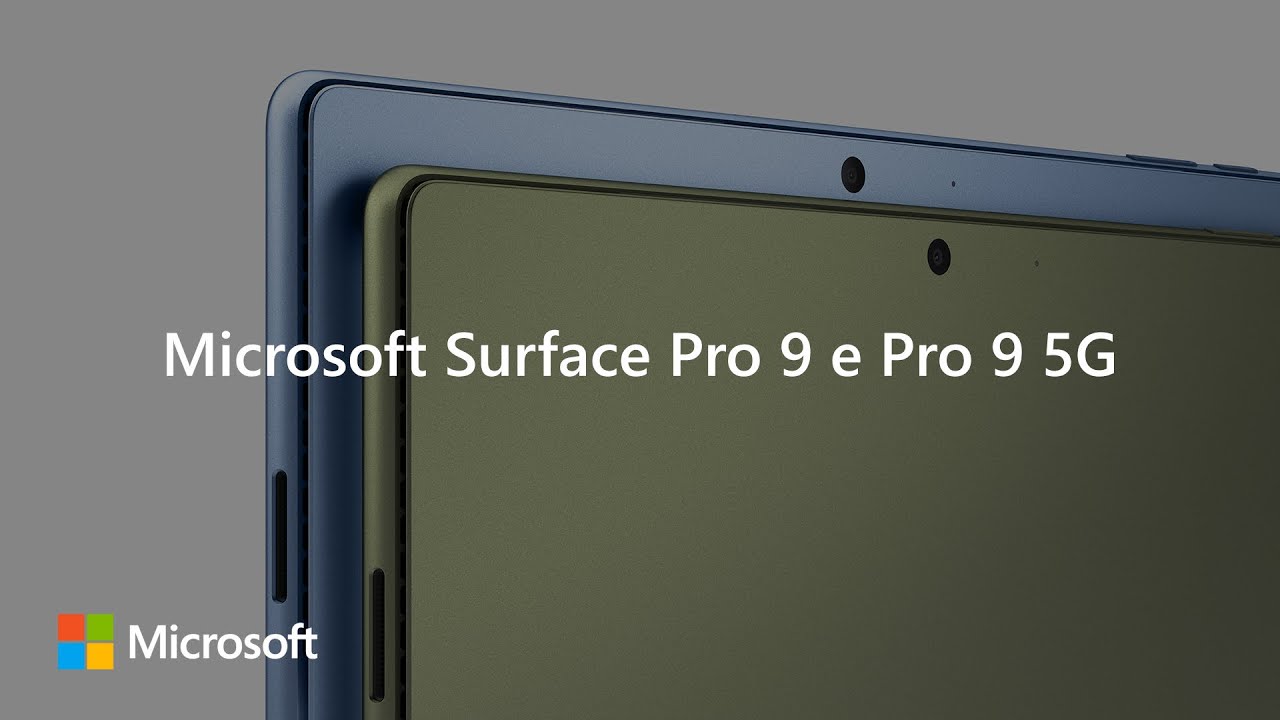 Overview Surface Pro 9 e Pro 9 com 5G - YouTube