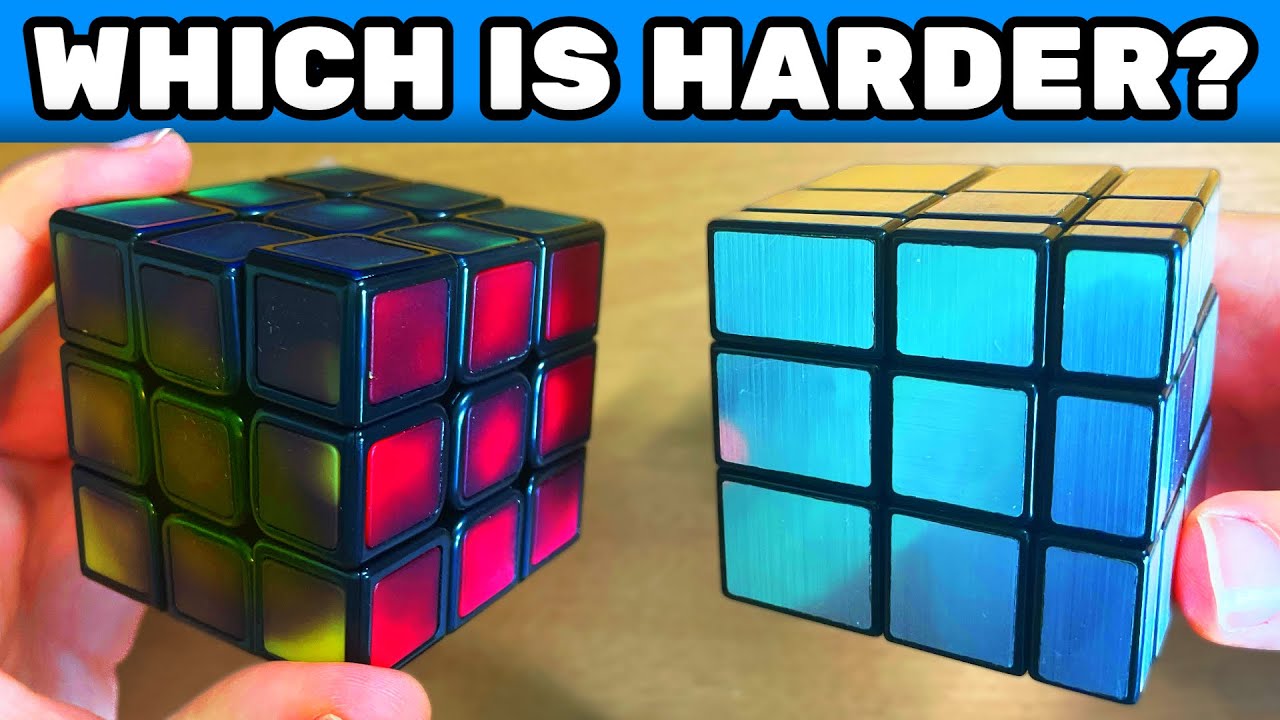 Which WEIRD Rubik's Cube Is Harder? (Challenge) - YouTube