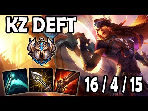 SIVIR vs KAISA [ KZ Deft ] Challenger Korea - YouTube