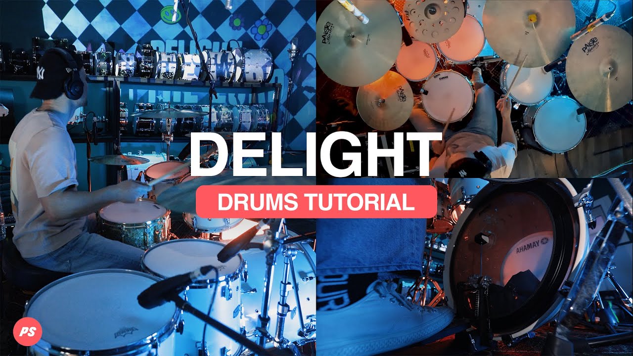 Delight | Winning Team | Planetshakers Official Drums Tutorial Video - YouTube