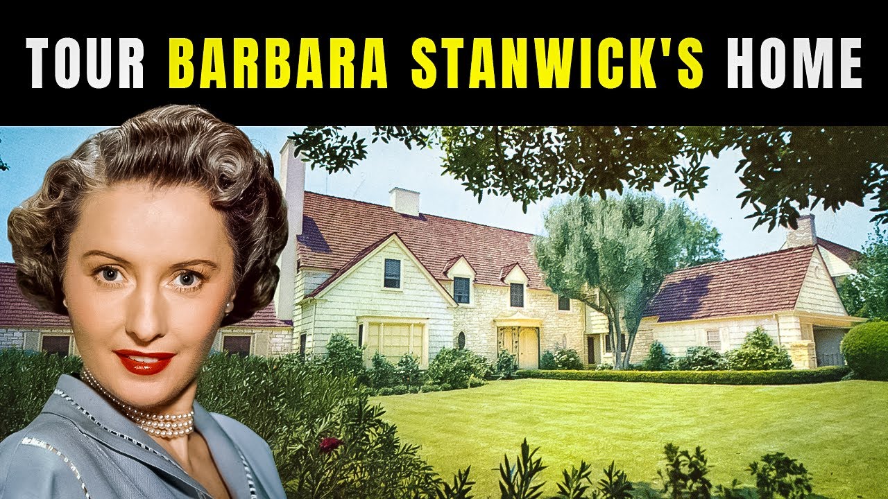 Inside Barbara Stanwyck's Iconic Beverly Hills Mansion - YouTube