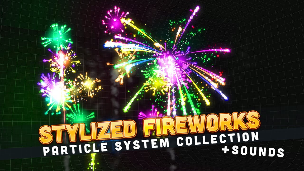 Stylized Fireworks for Unity - YouTube