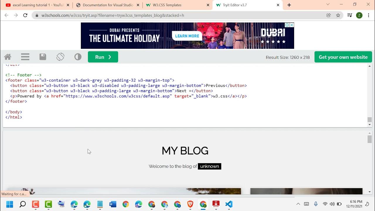 How to Get HTML Basic Examples Code - YouTube