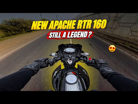 Riding Real Legend😍| New Apache RTR 160 2V Ride 🔥|