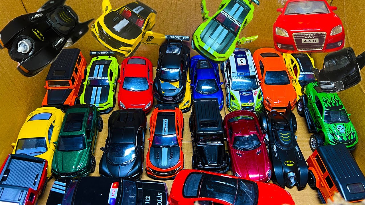 UnBoxing Full of Model Car, Ford, BMW M6, Batman Car, Audi TT, Mustang ...