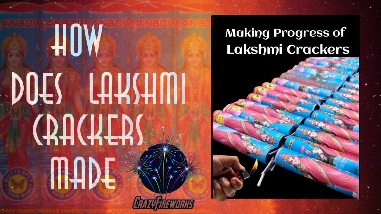 Making process of Lakshmi Crackers | Ganesha | fireworks | Bigboss ...