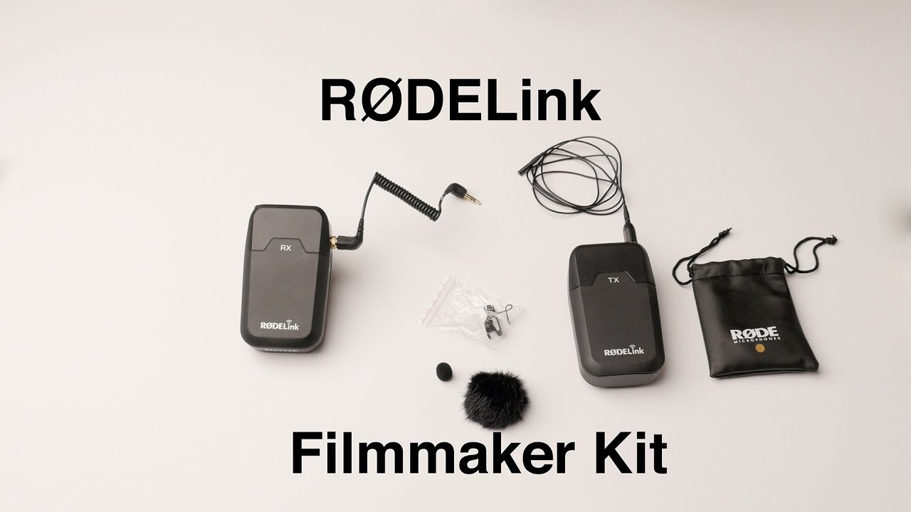 RODELink Wireless Lavalier Initial Test - YouTube